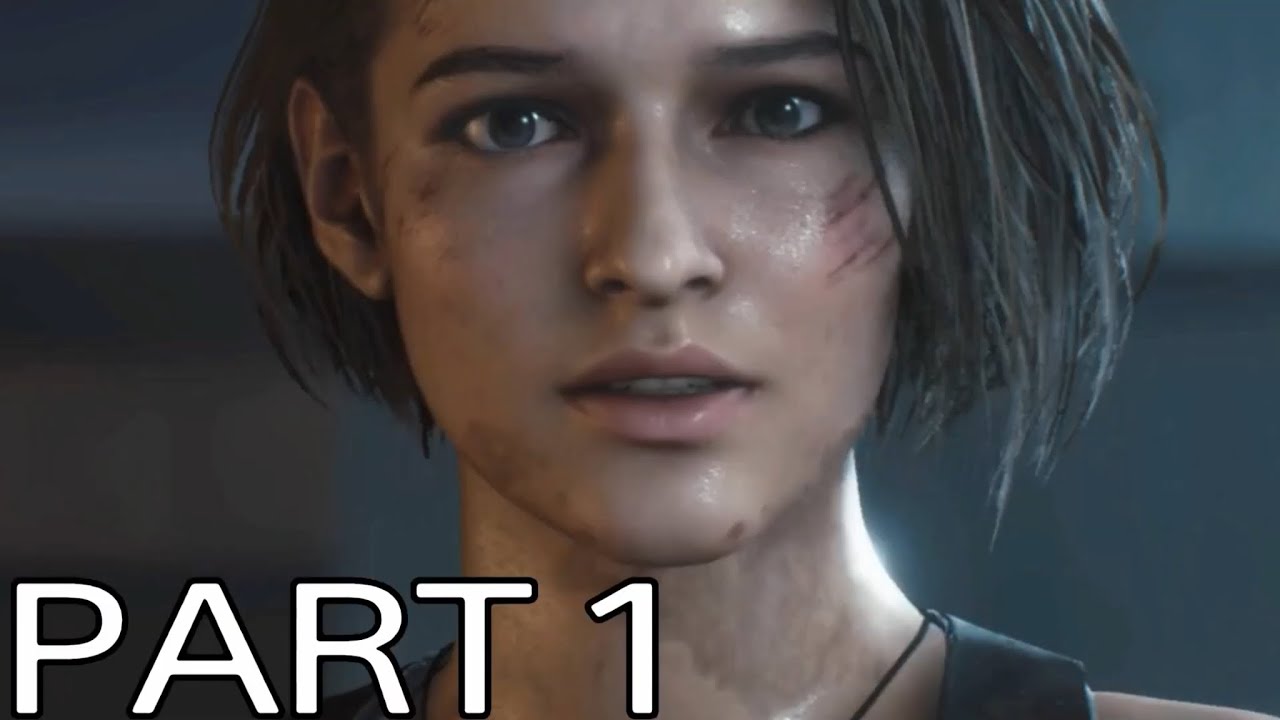 RESIDENT EVIL 3 REMAKE Walkthrough Gameplay Part 1 - JILL VALENTINE ...