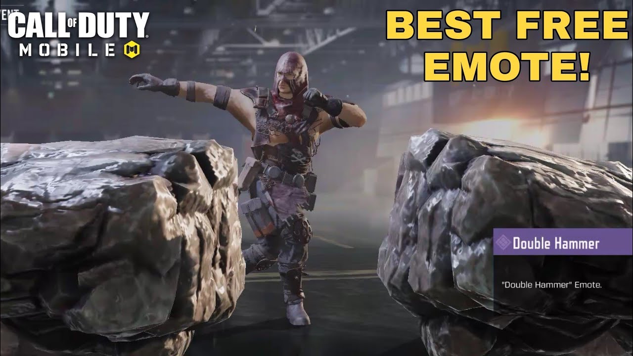 How to Get FREE Double Hammer Emote | COD MOBILE - YouTube