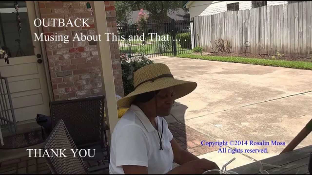 Outback - Musing About This and That - THANK YOU - YouTube