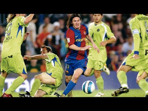MESSI GOAL vs GETAFE (2007) 1 hour LOOP!
