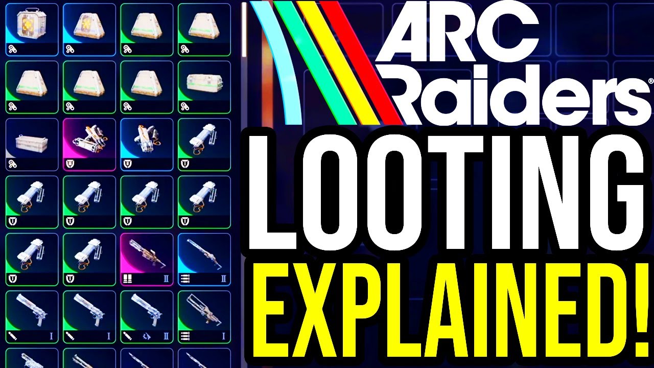 ARC RAIDERS ULTIMATE LOOTING GUIDE FOR BEGINNERS! KEEP, USE, SELL ...