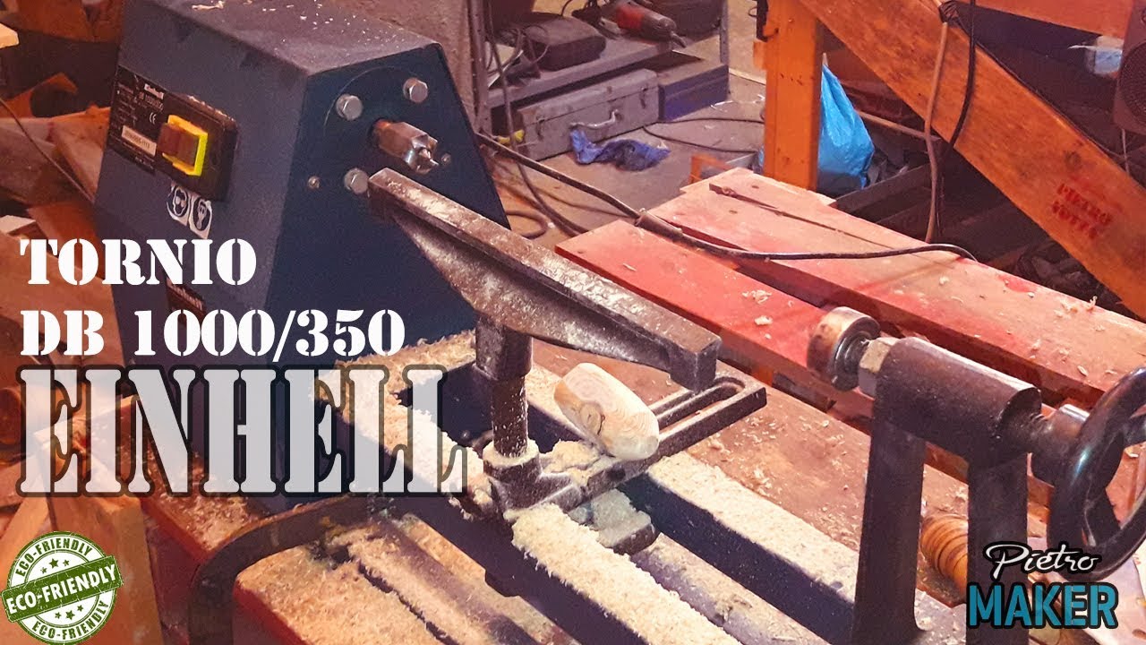 TORNIO per Legno Einhell DB 1000/350 - Come funziona ? - YouTube