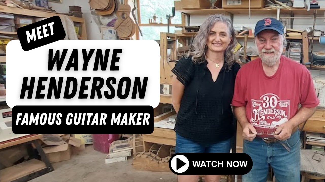 Meet Wayne Henderson - He's made guitars for Eric Clapton, Brad Paisley, Doc Watson & More ...