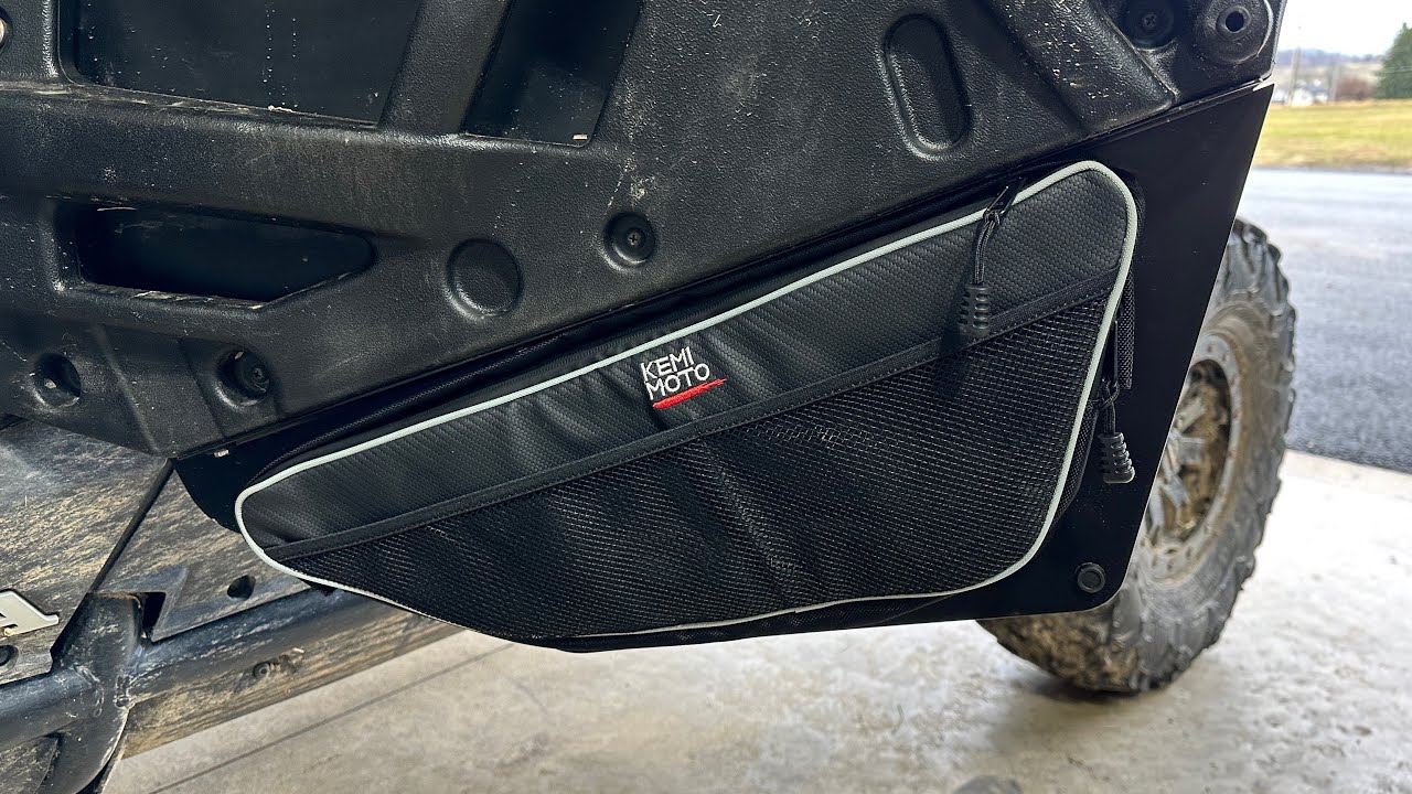 Install & Review Of The Kemimoto Lower Door Storage Bags On A 2020 ...