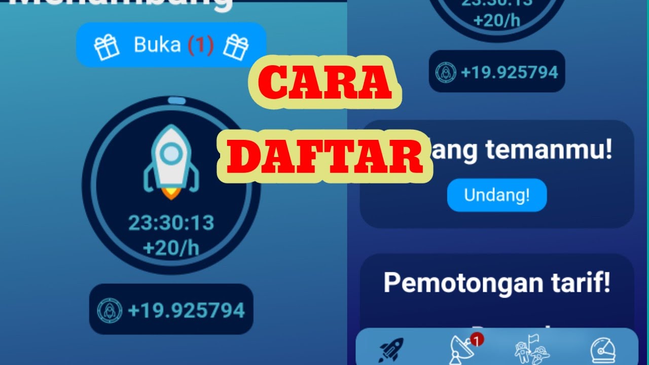 TUTORIAL REGISTRASI CHEATMOON MAINING GRATIS - YouTube