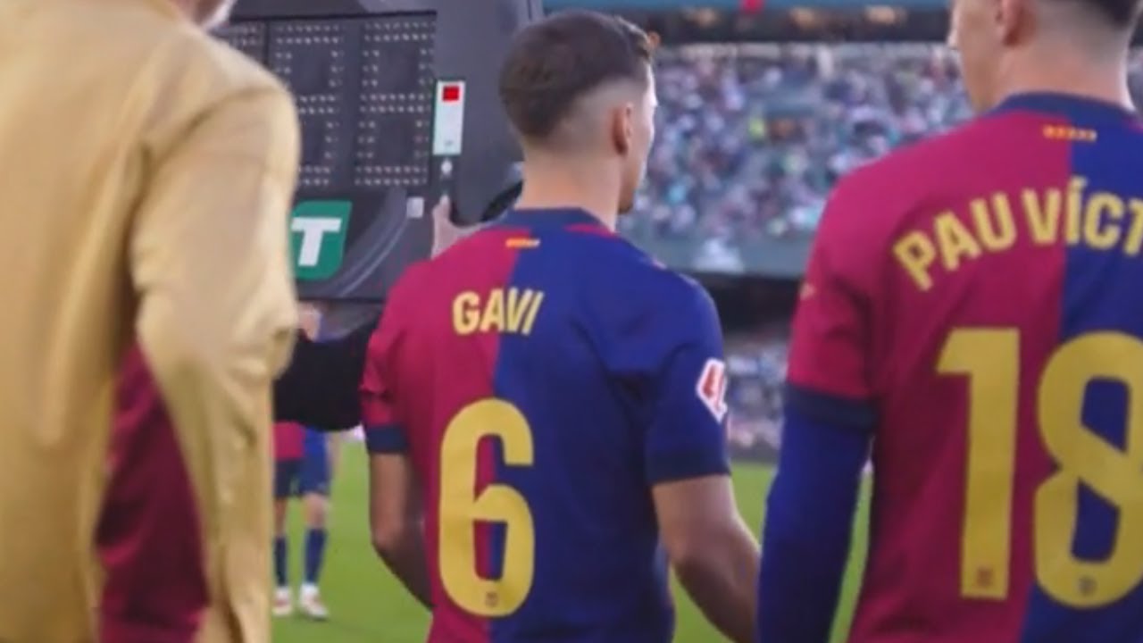 GAVI balling vs REAL BETIS HD 1080i - YouTube