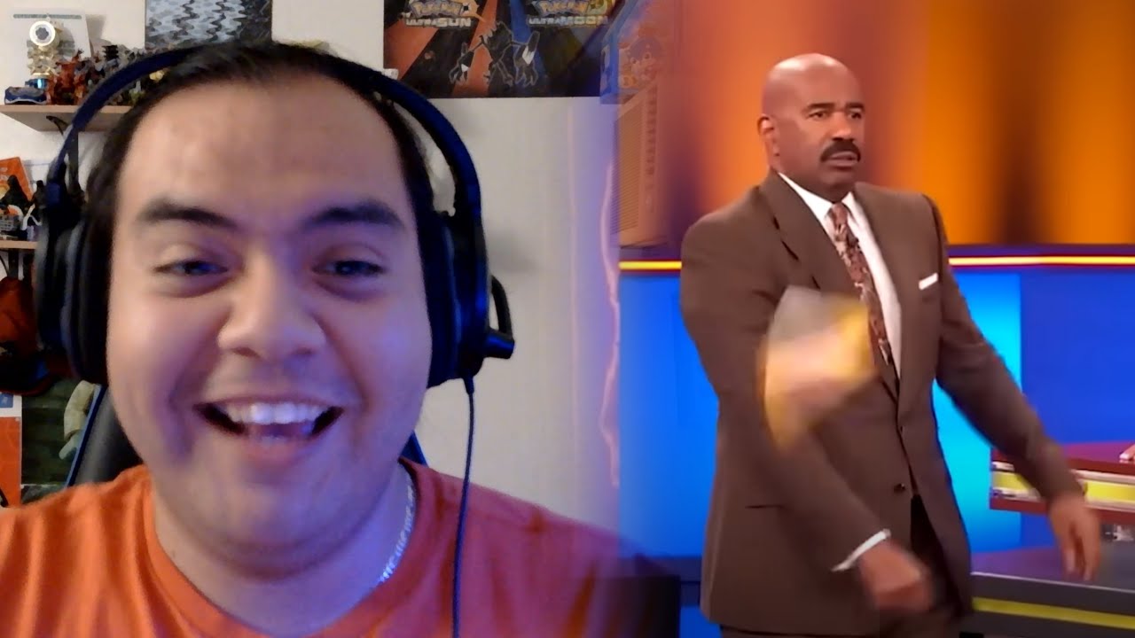 STEVE THREW HIS CARD LOL! | Reacting To Answers That Made STEVE HARVEY ...