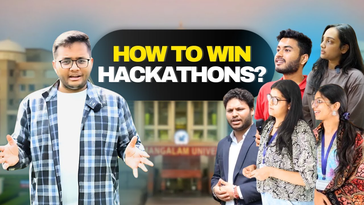 Complete Hackathon Roadmap 2025 | ft KR Mangalam University - YouTube