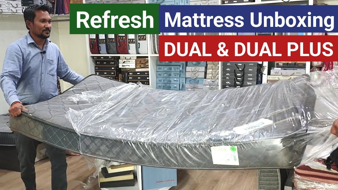 Refresh DUAL Mattress & DUAL PLUS Mattress Unboxing Genuine Review ...
