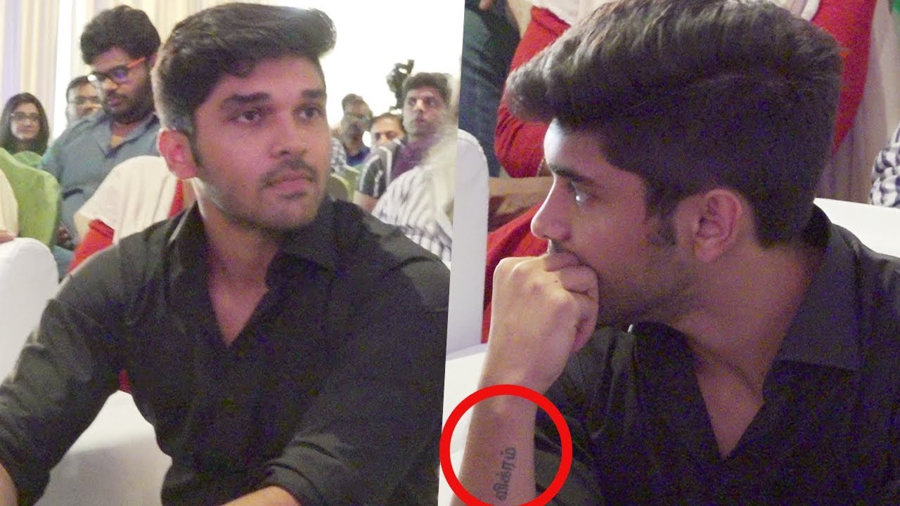 Stylish Dhruv Vikram & Vikram | Varma Teaser Launch | Bala - YouTube