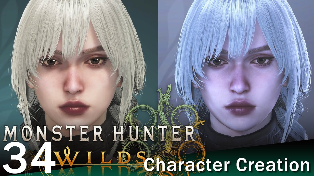 Monster Hunter Wilds | Character Creation sliders-34|モンハンワイルズ |キャラメイク ...