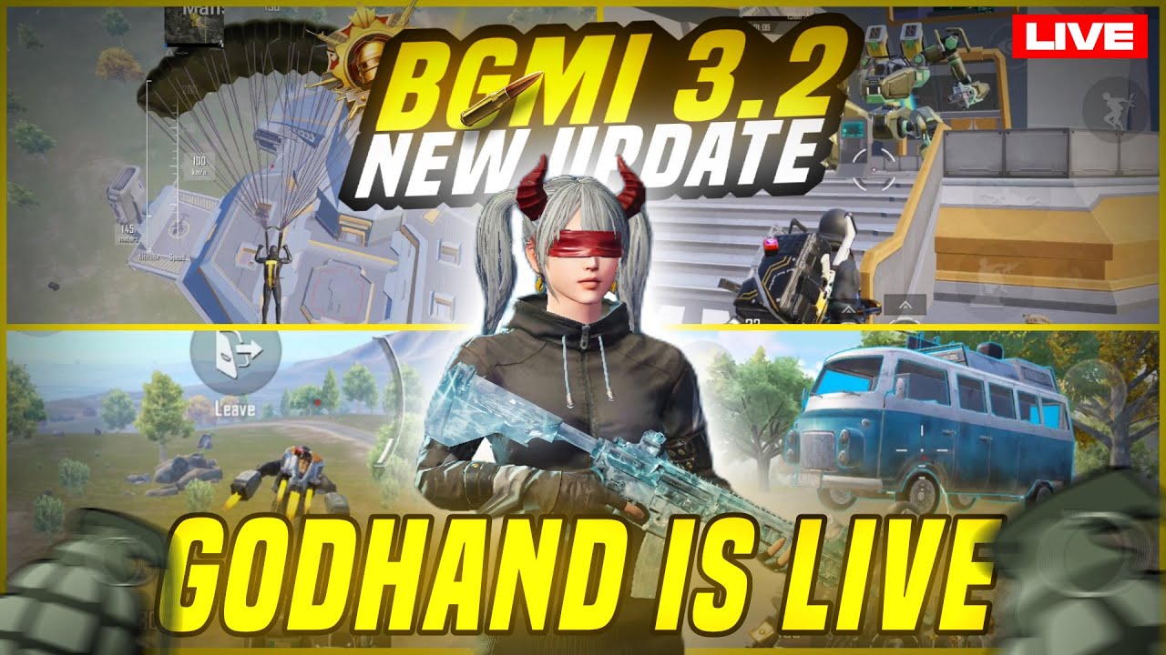 BGMI 3.2 UPDATE IS HERE | ROAD TO 3K SUBS | BGMI - PUBG MOBILE #bgmi # ...