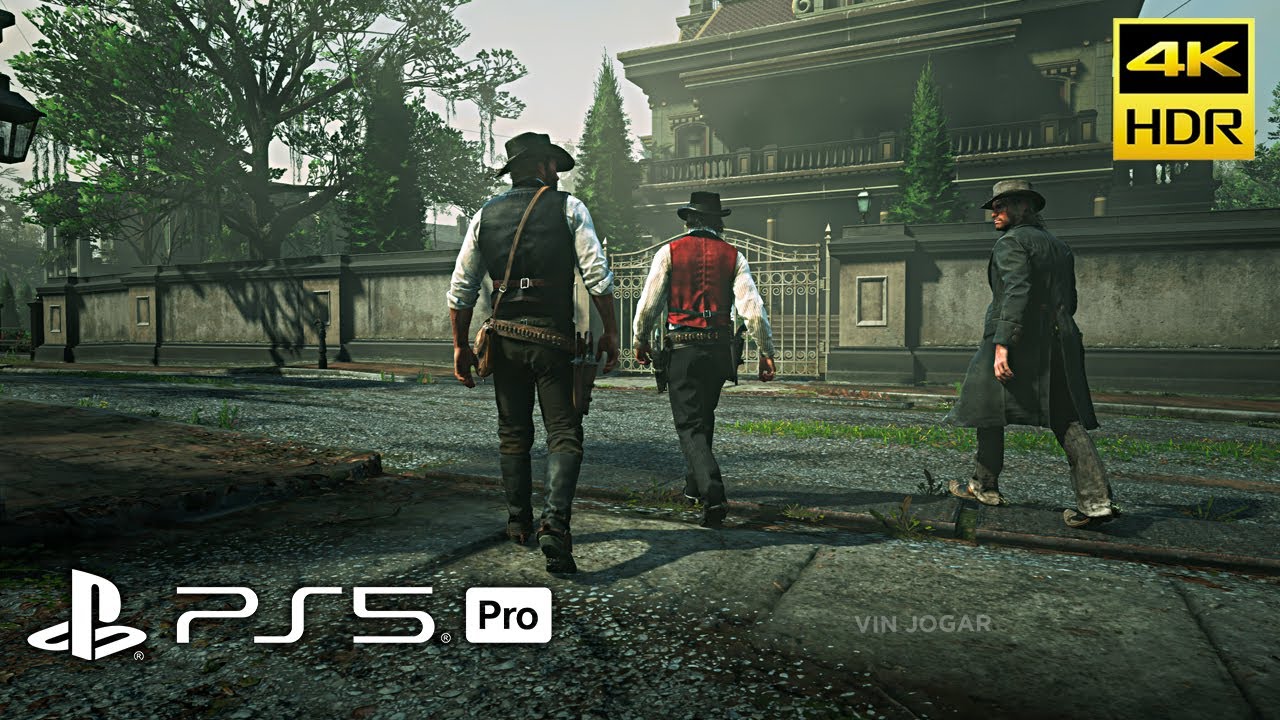 A Rescue - RDR2 (PS5 Pro) Combat Gameplay 4K HDR (no commentary) - YouTube