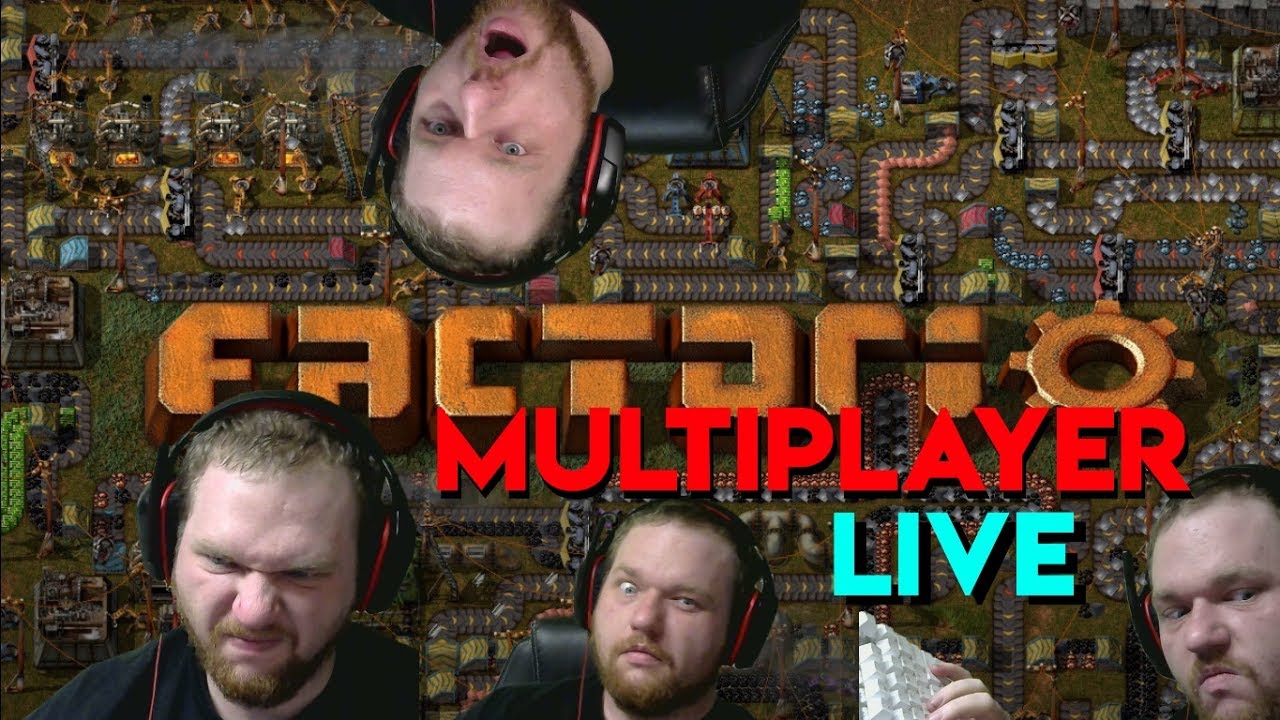 Factorio Multiplayer - LIVE [Full Stream] - YouTube