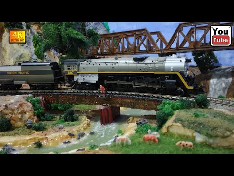 Model train running session September 2021I Bachmann Overland Limited 4 ...