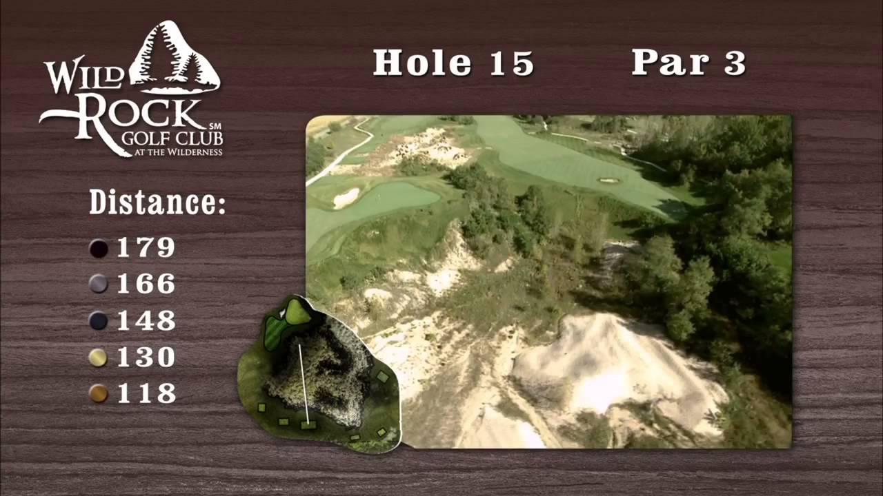 Wild Rock Golf Course Hole 15 Overview - YouTube