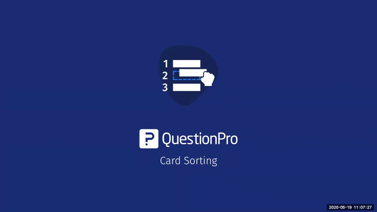 Discover the magic behind the card sorting survey method | QuestionPro Webinar - YouTube