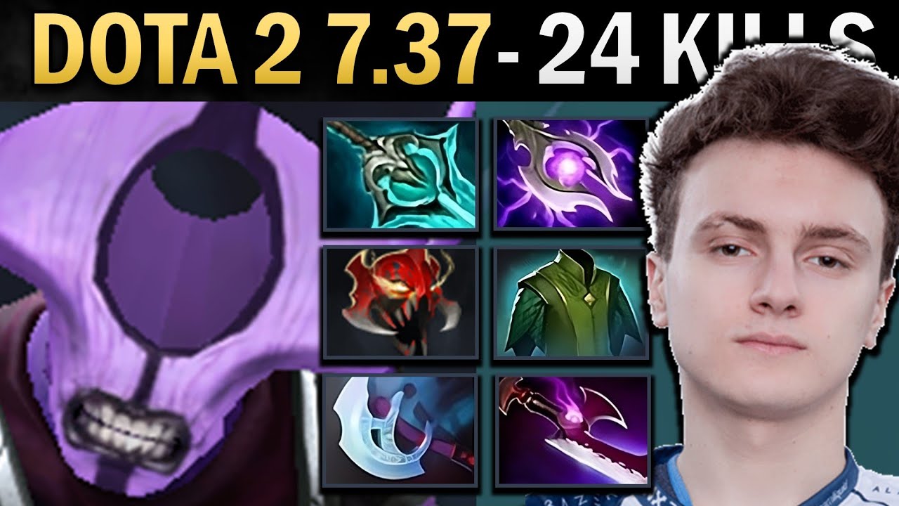 Faceless Void Dota 2 7.37 Miracle with 24 Kills and Mjolnir - TI13 ...