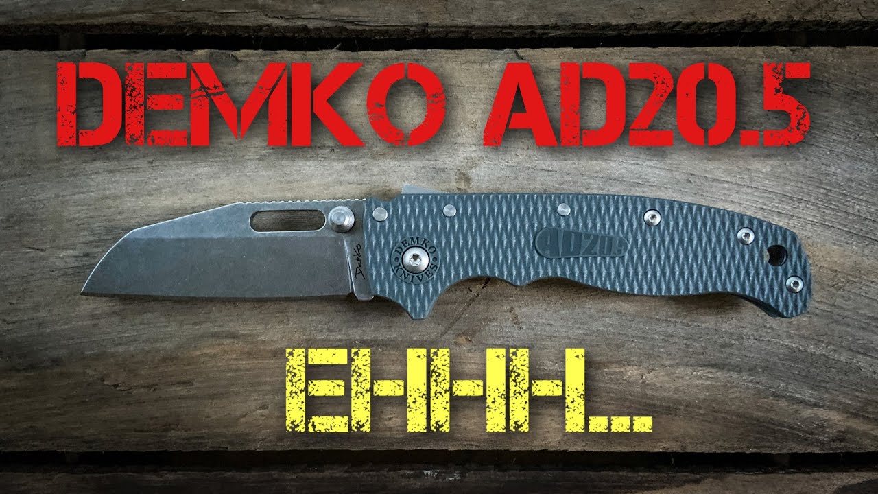 Demko Knives AD20.5 - Full Review! - YouTube