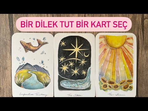 Bir dilek tut 〰️Bir kart seç 🔮