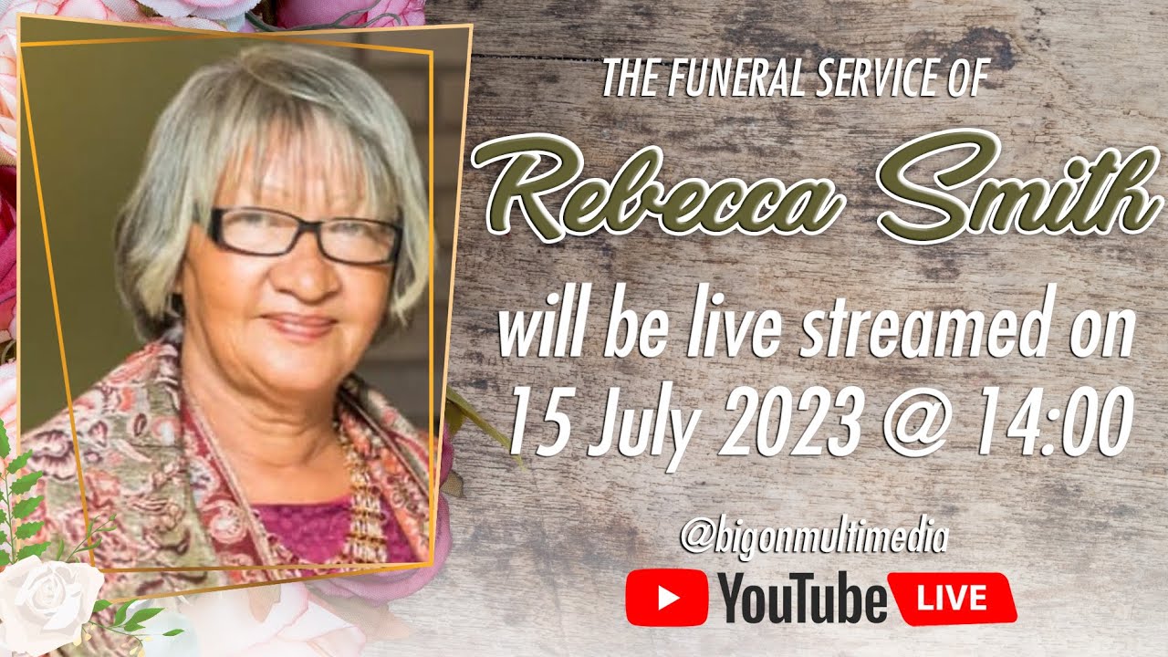 The Funeral Service Of Rebecca Smith - YouTube