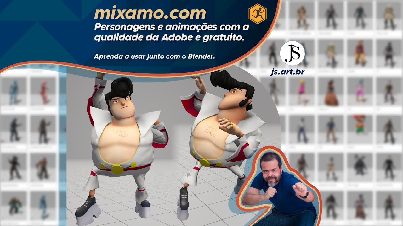 Mixamo.com — Personagens e animações com a qualidade da Adobe e ainda ...