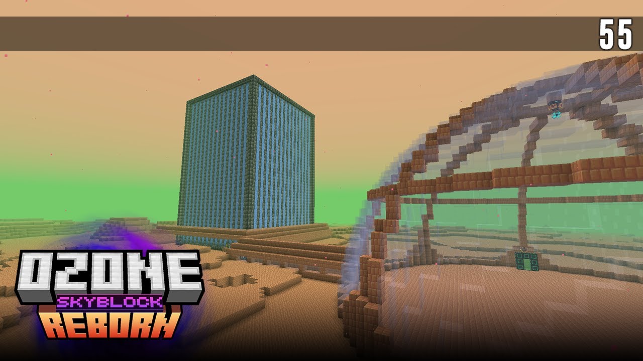Ozone Skyblock Reborn #55 - Full Extreme Reactor - YouTube