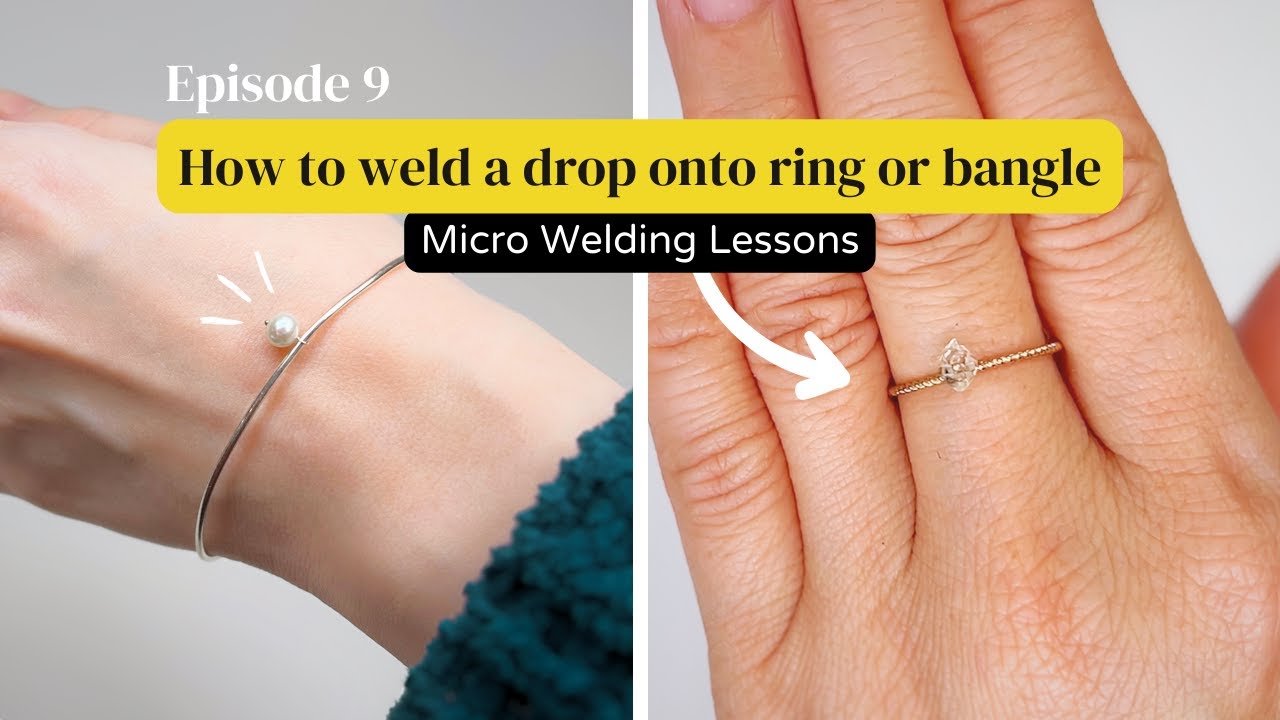 How to Weld Charms and Drops onto Rings | Unleash Your Creativity with ...