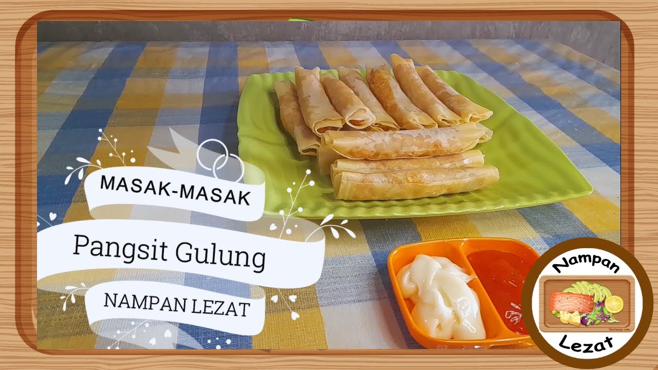 Resep Pangsit Gulung ala Nampan Lezat !!! - YouTube