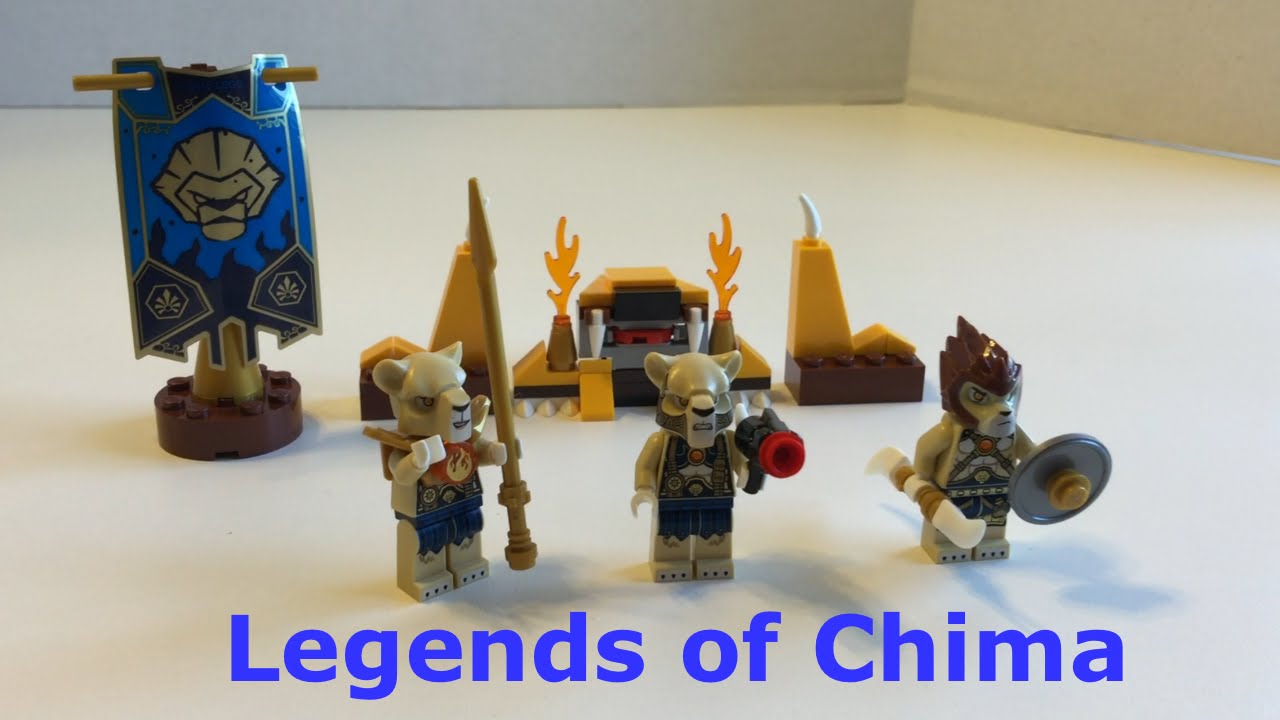 Lego Legends of Chima Lion Tribe Pack Tutorial Speed Build - YouTube
