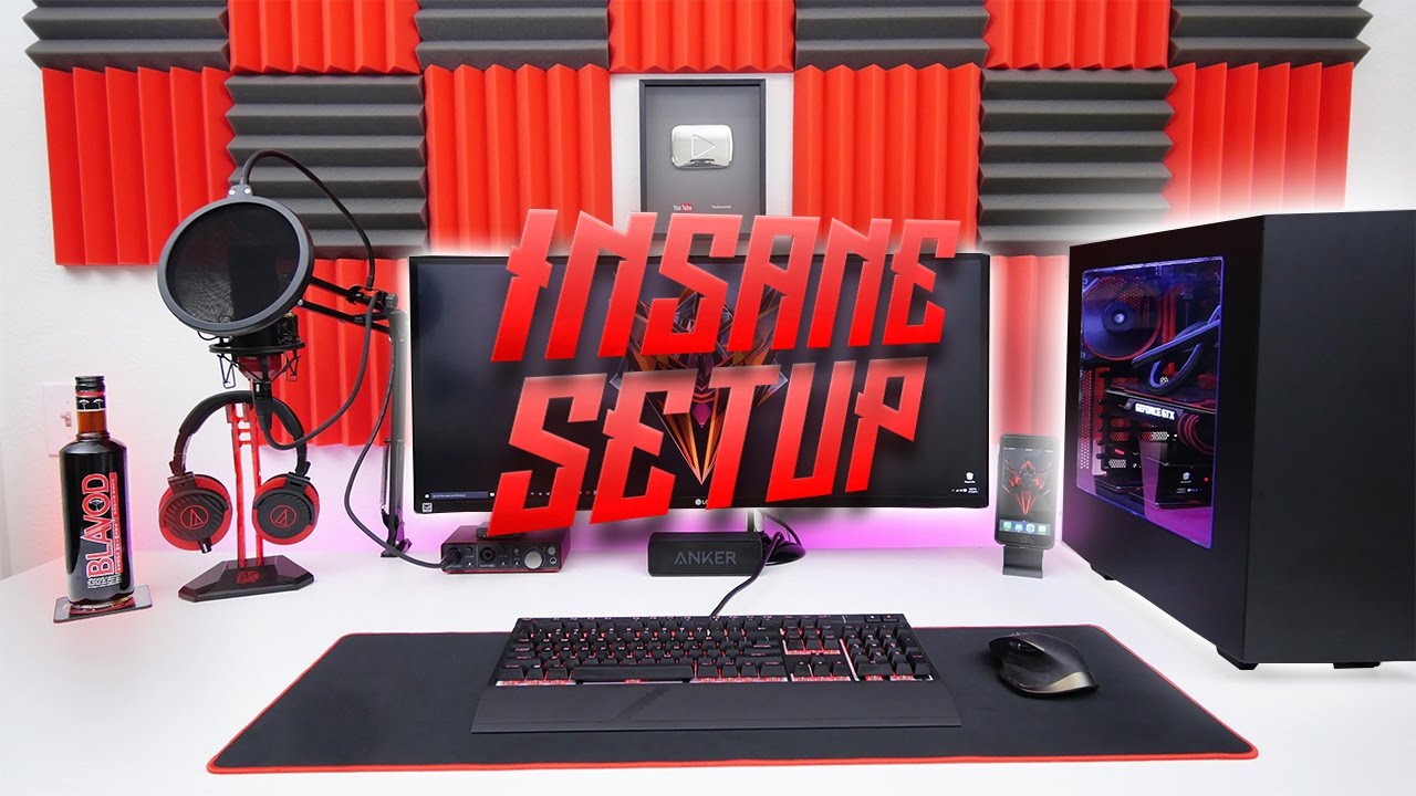 INSANE GAMING SETUP - YouTube