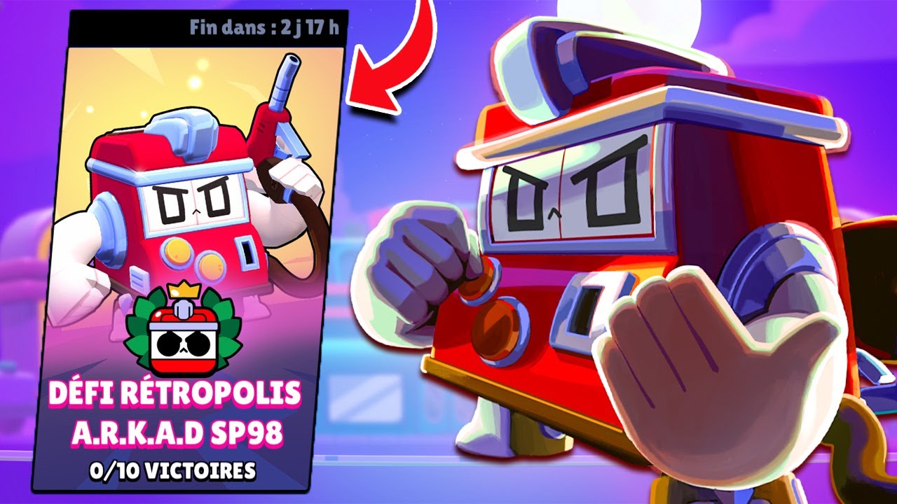 MON DÉFI RÉTROPOLIS pour le NOUVEAU SKIN ARKAD SP98 (10-0 ?) - YouTube