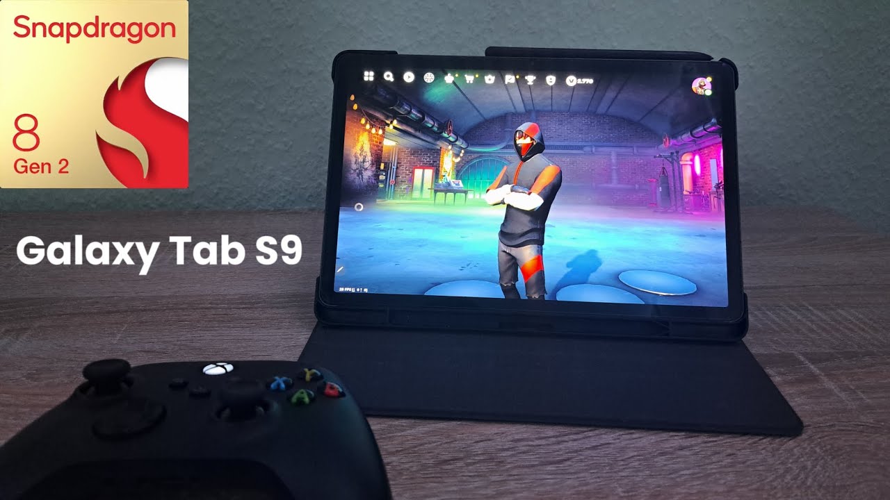 Best Tablet? Gaming test - Samsung Galaxy Tab S9 with Snapdragon 8 gen ...