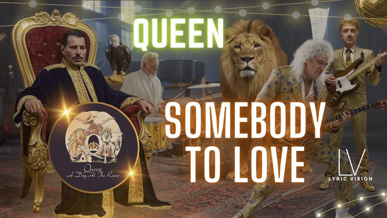Queen: Somebody To Love (1976) — Lyric Vision - YouTube