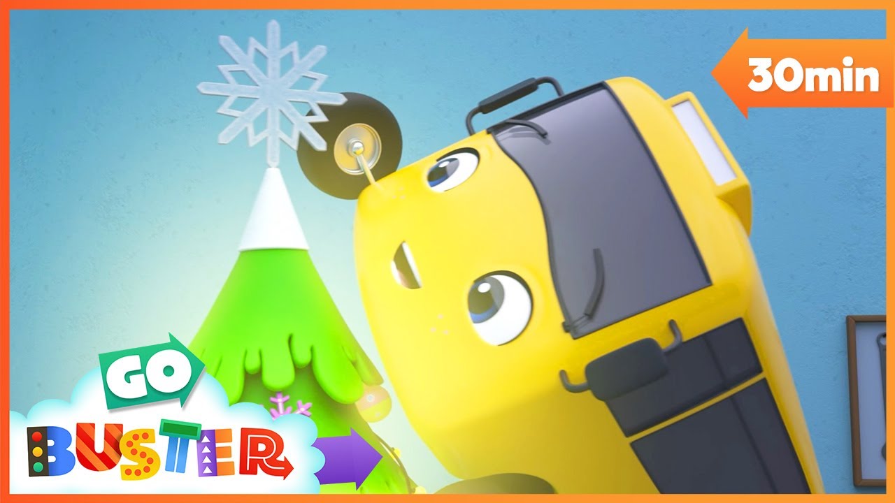 The Perfect Christmas Tree - Winter Day | Go Buster | Baby Cartoon ...