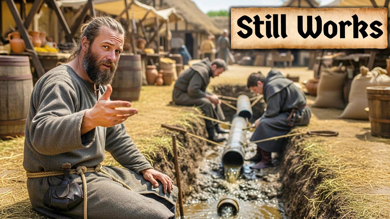 How Medieval People Built DIY Plumbing That Still Works - YouTube