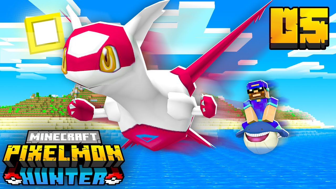 Je capture mon 1er Pokemon Légendaire sur Minecraft - PIXELMON Hunter ...