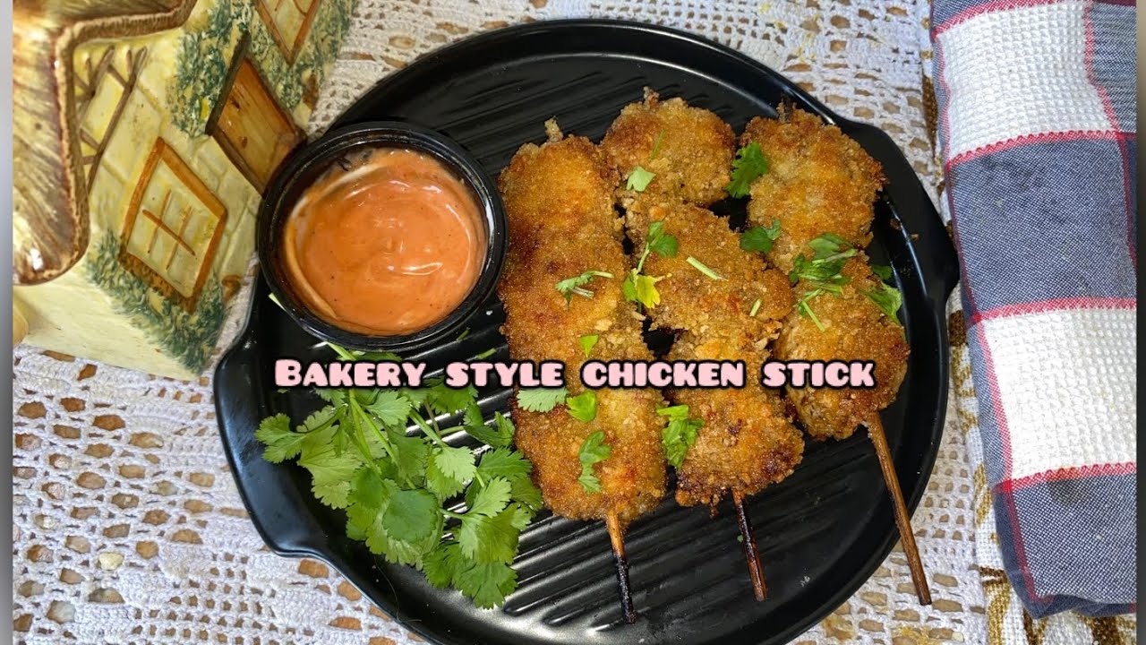 Bakery Style Chicken stick Boti Recipe | Chicken Sticks Recipe ...