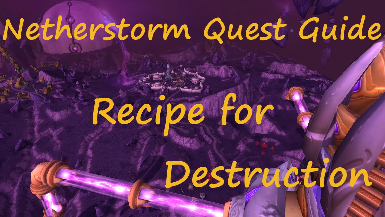 [Quest 10437] - Recipe for Destruction - YouTube