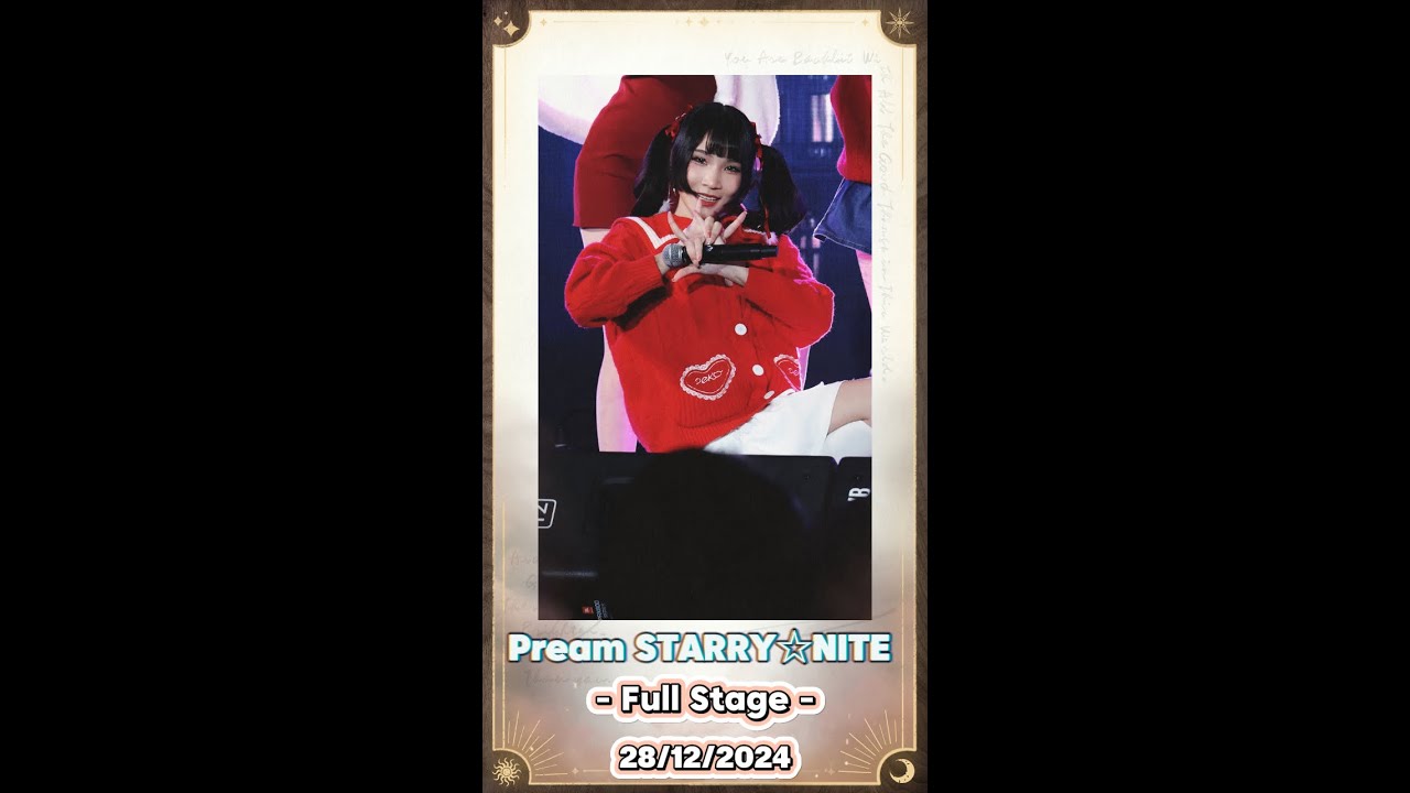 20241228 [4K] [Fancam] Pream STARRY☆NITE - Full Stage @ TGG FESTIVAL 2024 - YouTube