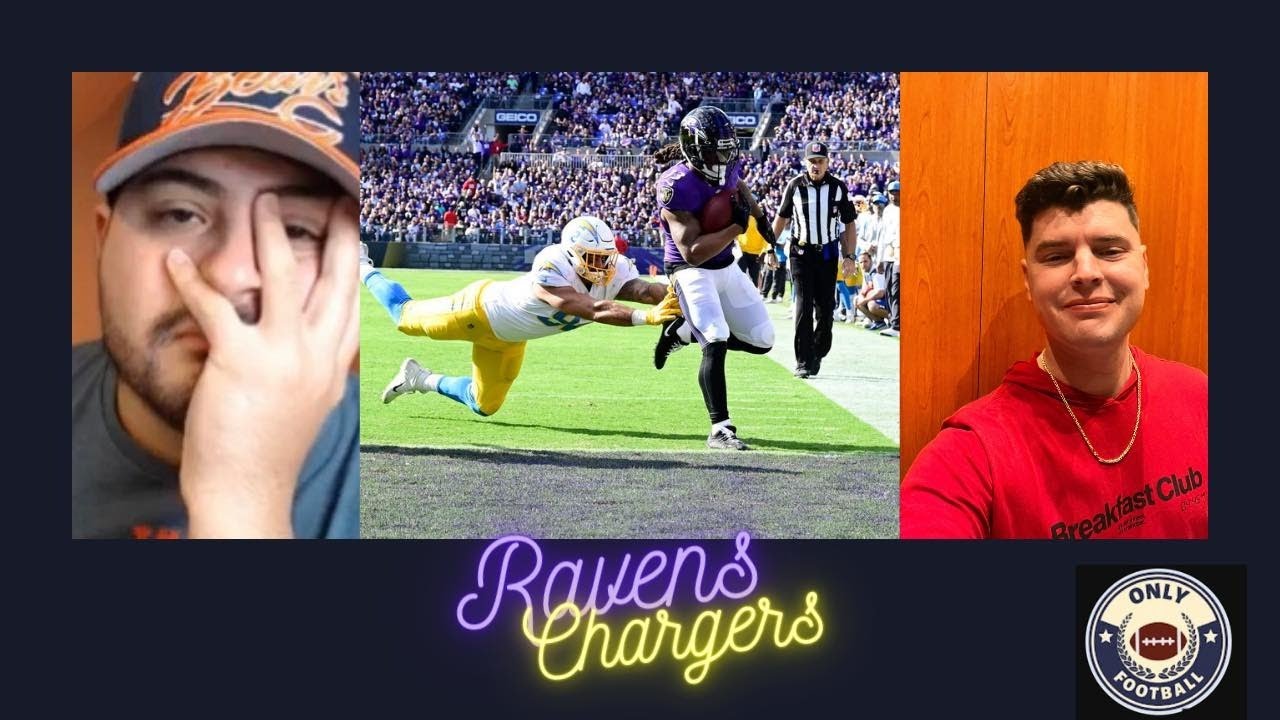 Ravens @ Chargers SNF Week 12 - YouTube