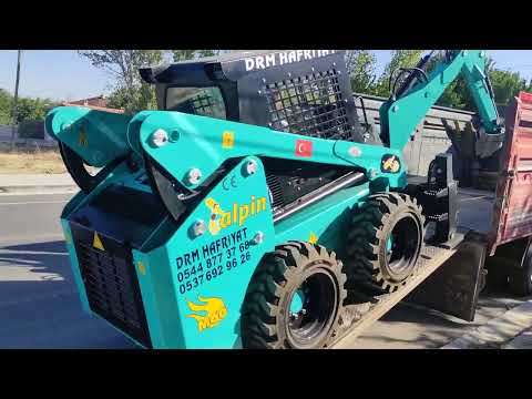 Alpin makina  mini Loder sahaya ilk adımını atıyor