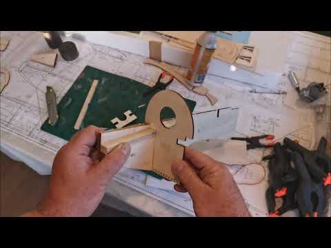 Building a balsa plane : Fuselage part one - YouTube