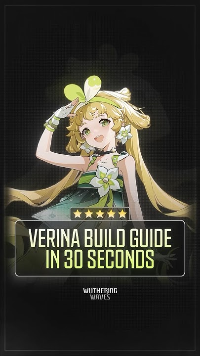 Verina Build Guide | Wuthering Waves - YouTube
