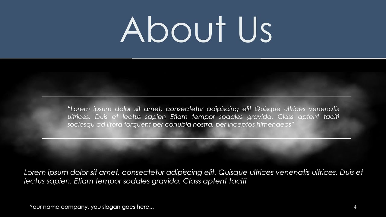 Dust Cloud animation effect for PowerPoint presentations - YouTube