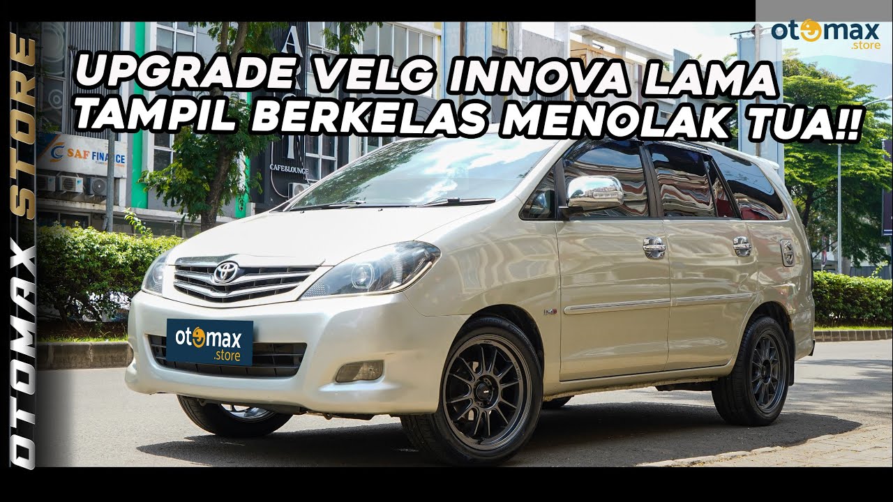 MODIFIKASI INNOVA LAMA, LEBIH BERKELAS PAKAI VELG KONIG HYPERGRAM R18 ...