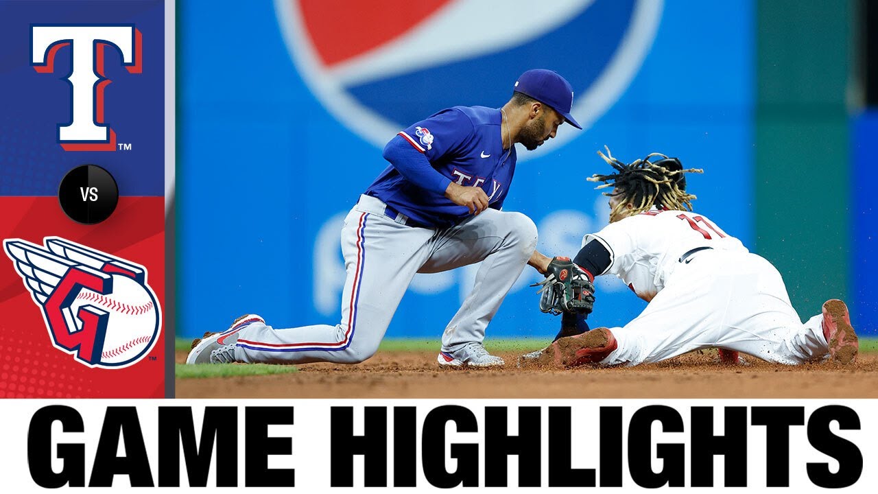 Rangers vs. Guardians Game Highlights (6/8/22) | MLB Highlights - YouTube