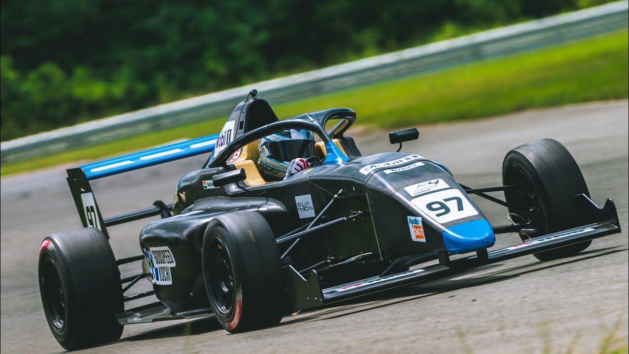 FIA FORMULA 4 -PRACTICE LAP IN CHENNAI INTERNATIONAL CIRCUITE - YouTube