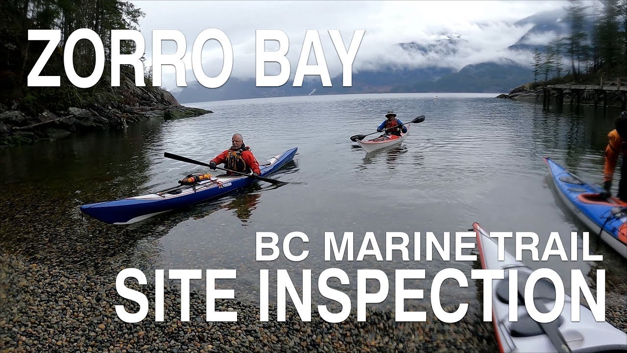 Sea Kayaking in Howe Sound from Porteau Cove to Zorro Bay - YouTube