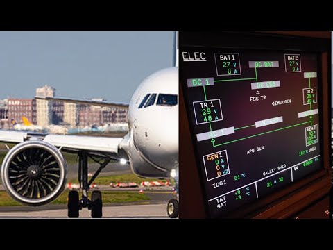 Airbus A320 battery Charge Limiter Test via MCDU after a failed APU ...